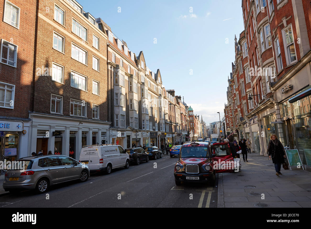 Marylebone high street london hi-res stock photography and images - Alamy