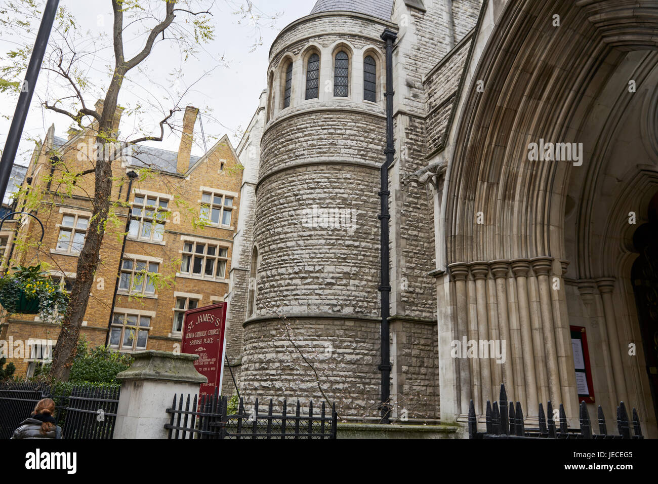 St James Roman Catholic Church, London, UK Stock Photo - Alamy