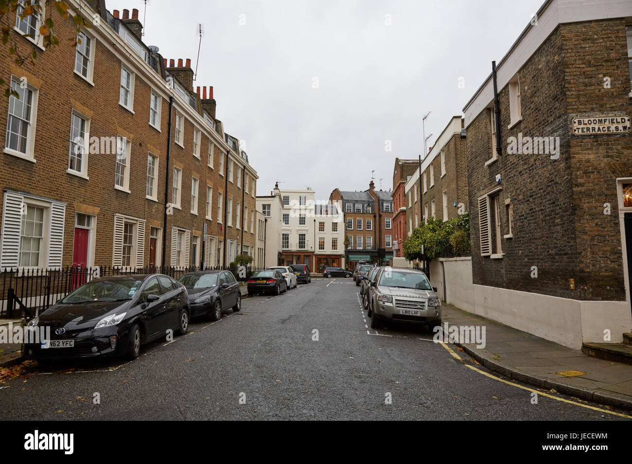 Bloomfield Terrace, London, UK Stock Photo - Alamy