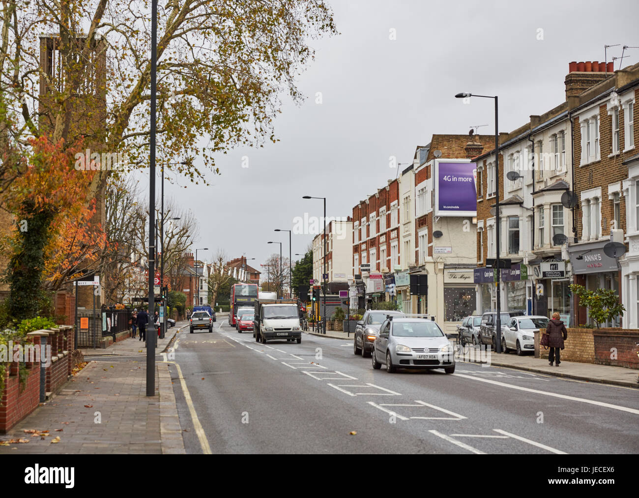 Fulham Palace Road, London, UK Stock Photo - Alamy