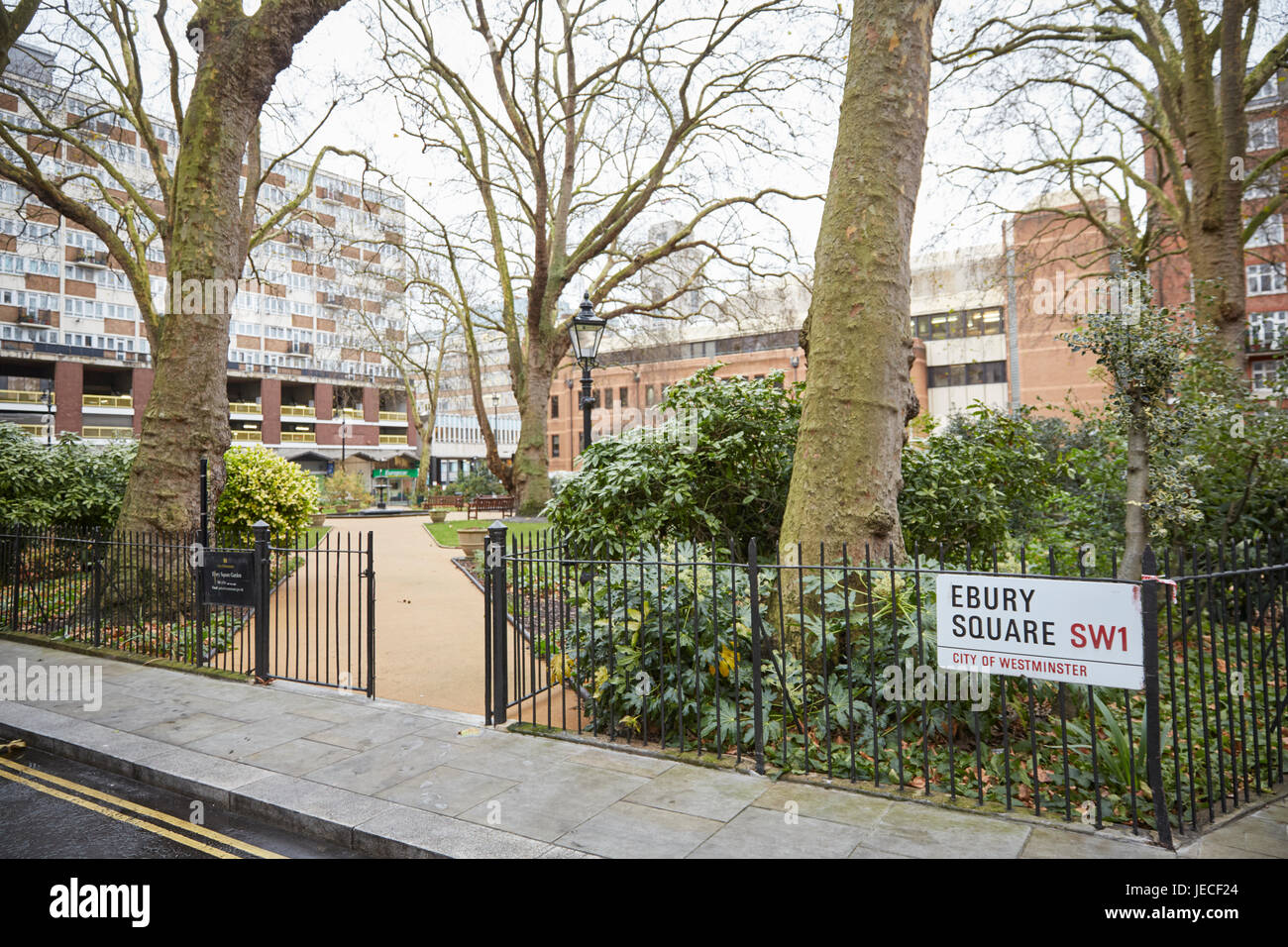 Ebury Square, London, UK Stock Photo - Alamy