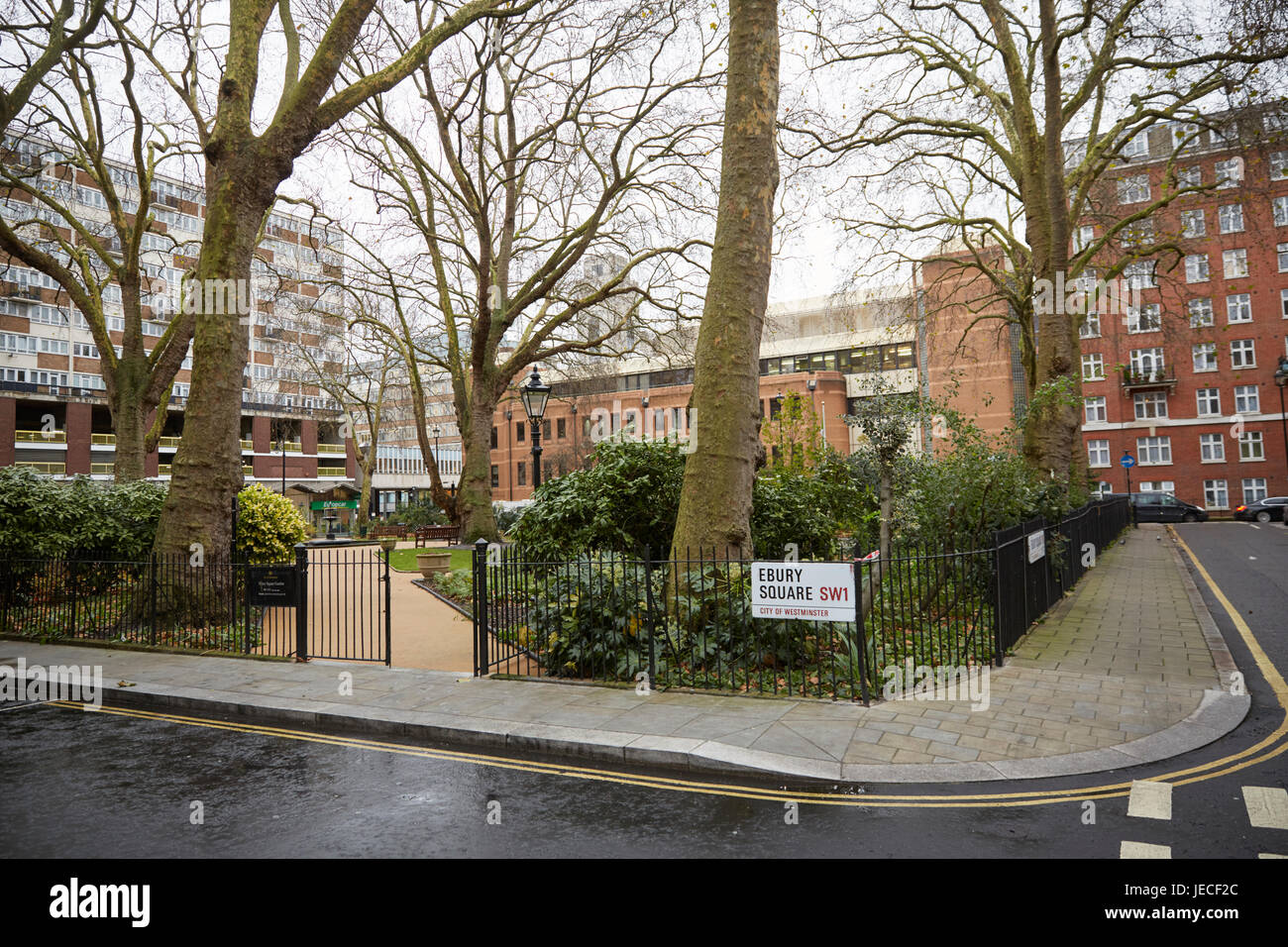 Ebury Square, London, UK Stock Photo - Alamy