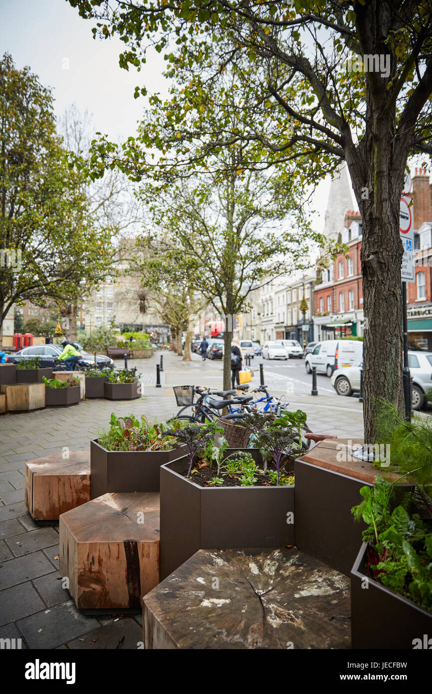 Parklet signage hi-res stock photography and images - Alamy