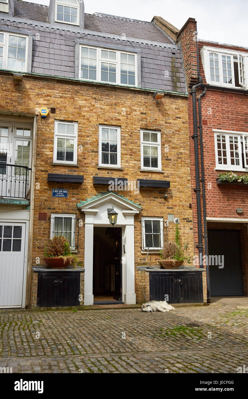 Red Lion Yard, London, UK Stock Photo - Alamy