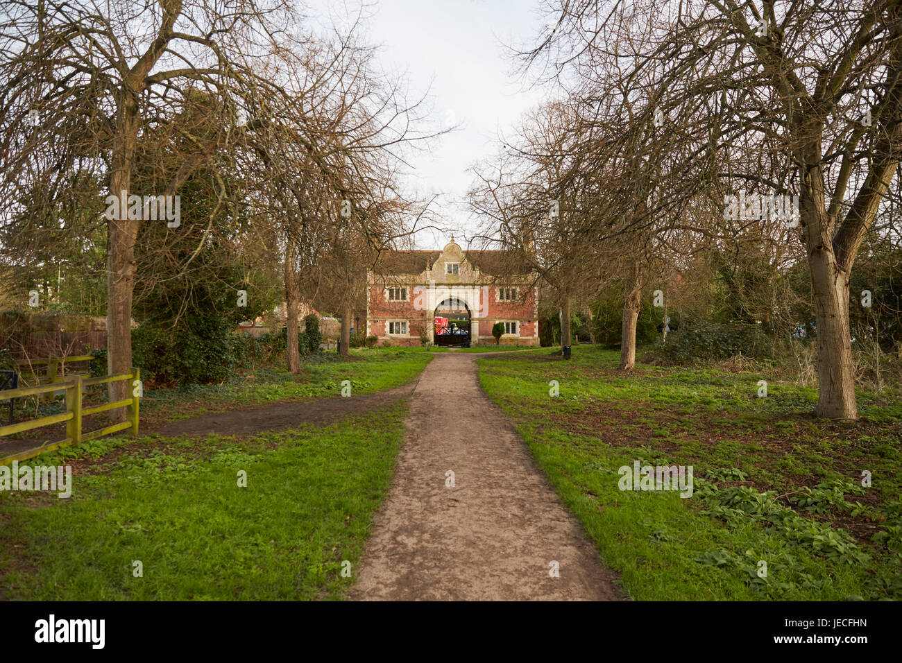 Ham Polo Club & The Surrounding Area, London, UK Stock Photo - Alamy