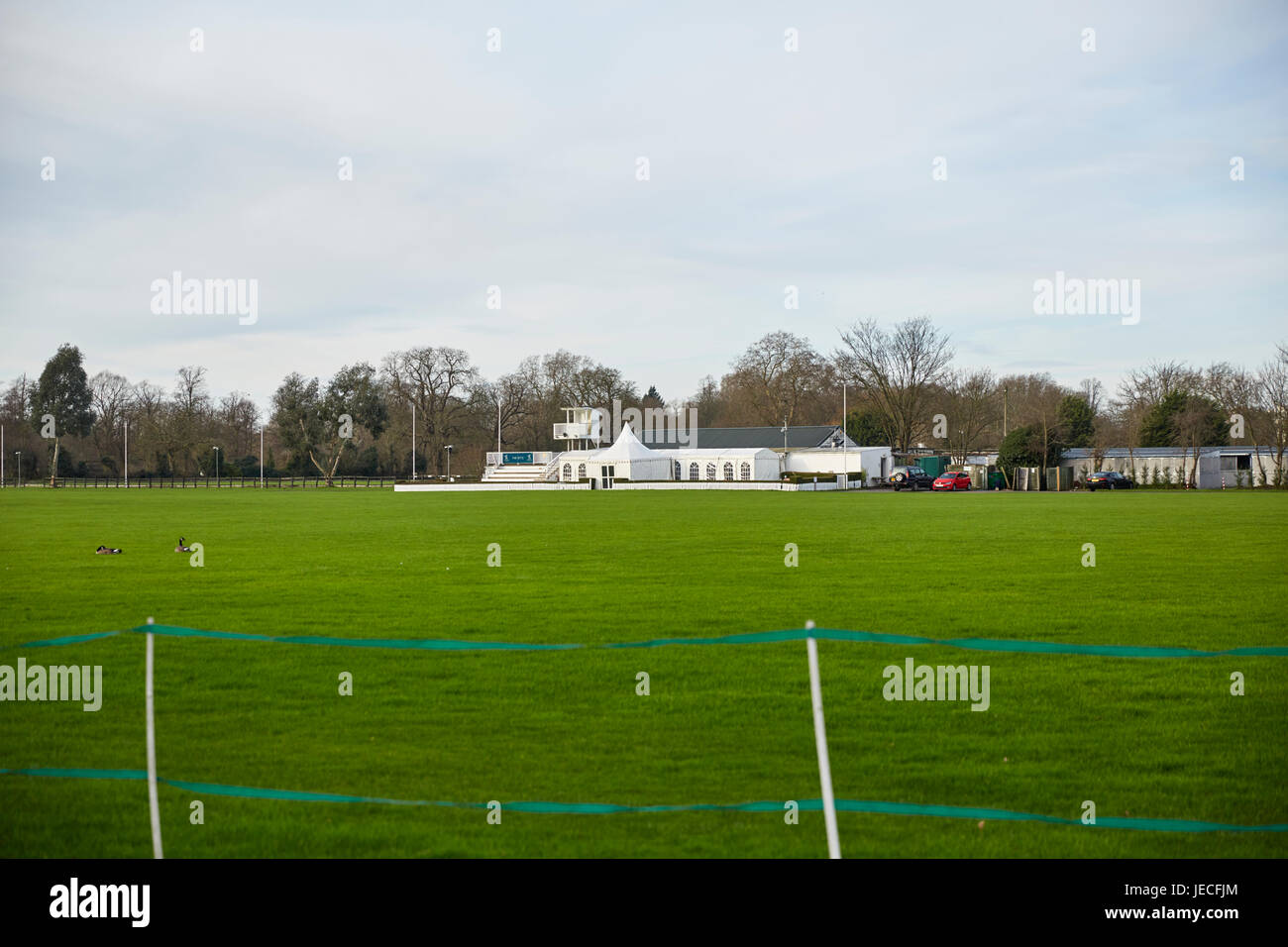 Ham Polo Club & Surrounding Area, London, UK Stock Photo - Alamy