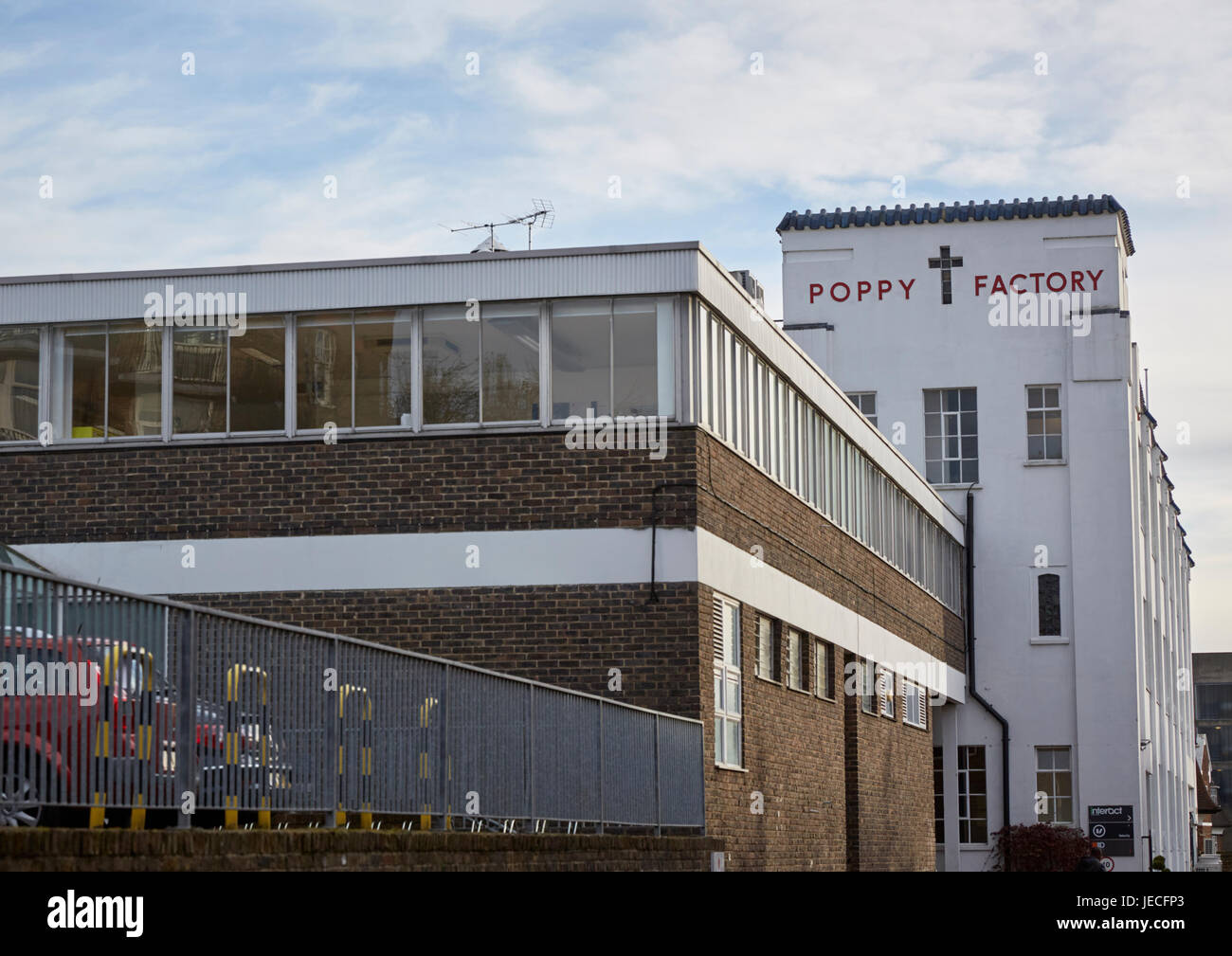 Poppy Factory, London, UK Stock Photo - Alamy