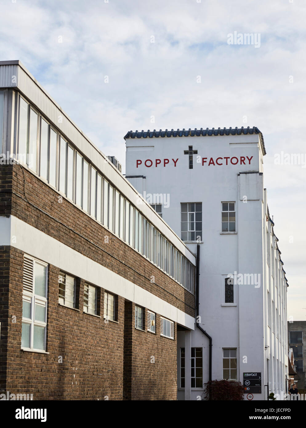 Poppy Factory, London, UK Stock Photo - Alamy
