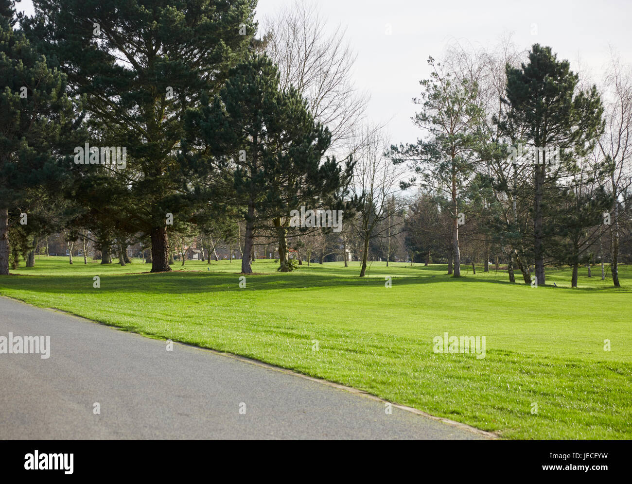 Richmond Golf Club & Sudbrook Ln, London, UK Stock Photo - Alamy