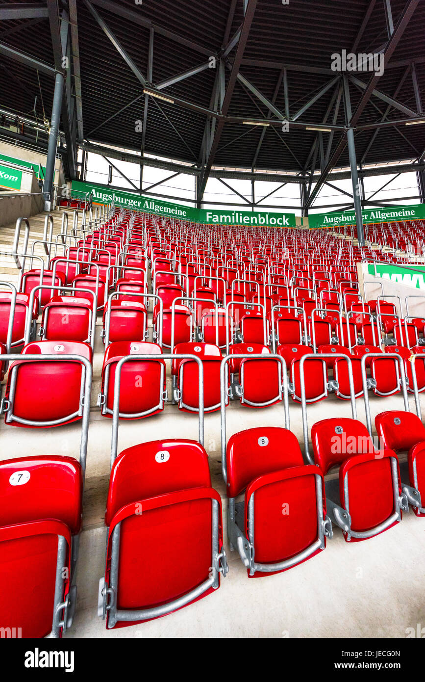 Visiting WWK Arena - the official stadium of FC Augsburg Stock Photo ...