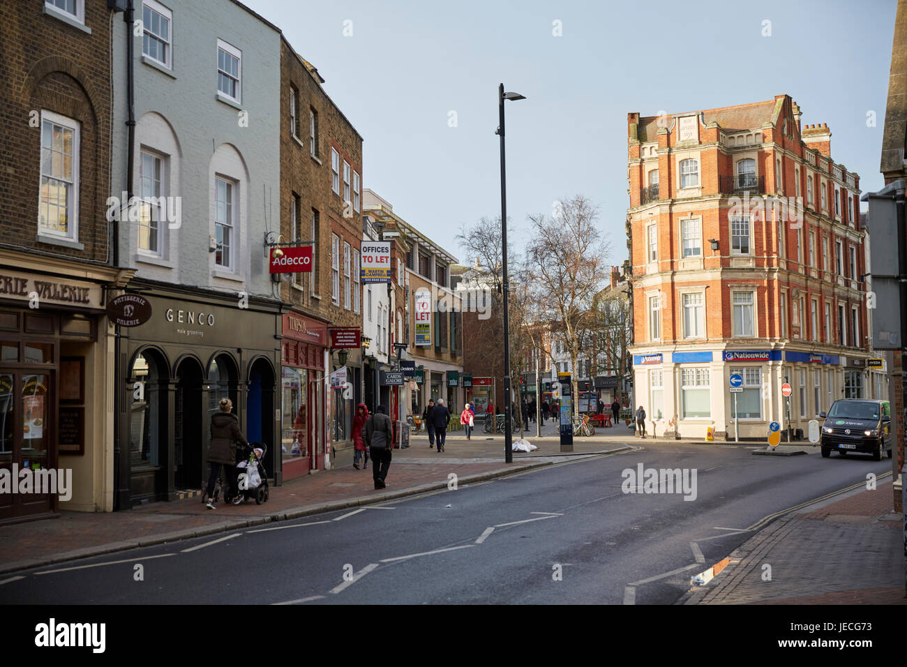 Sheen Road, London, UK Stock Photo - Alamy