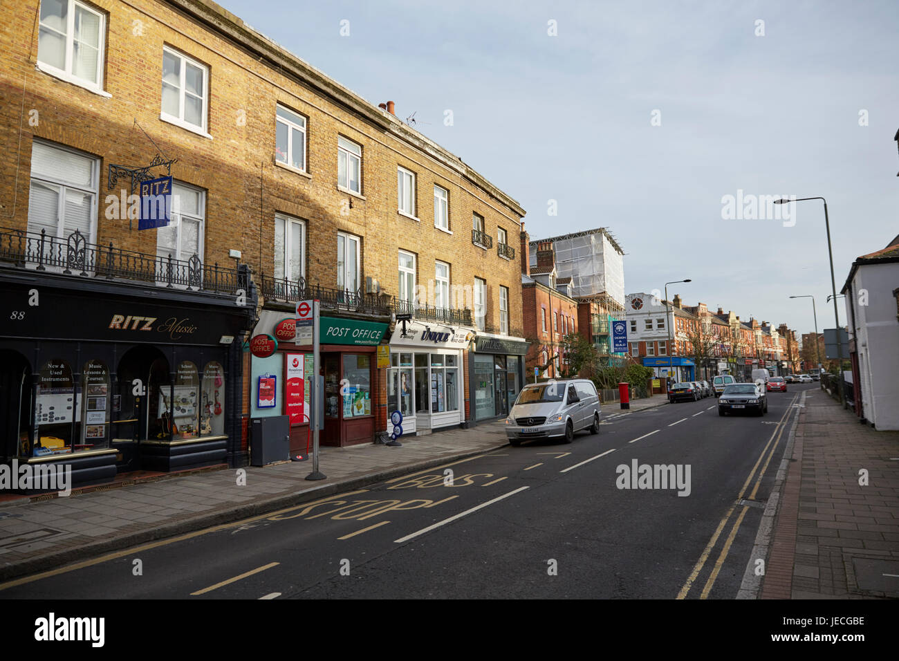 Sheen Road, London, UK Stock Photo - Alamy