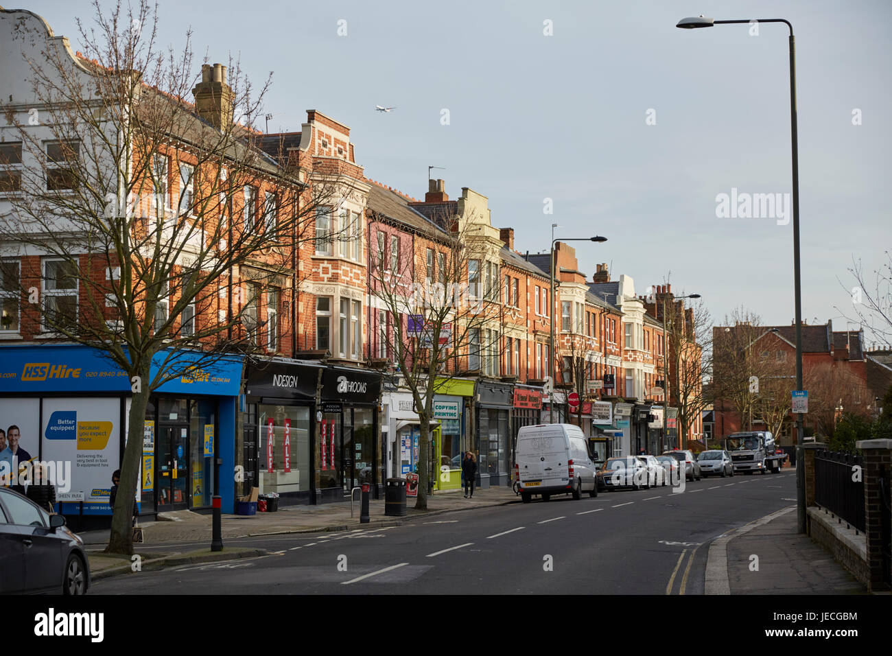 Sheen Road, London, UK Stock Photo - Alamy