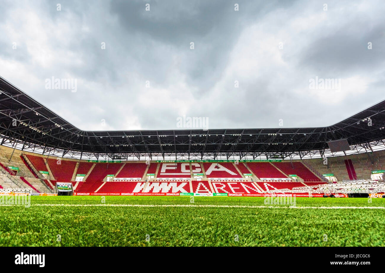Visiting WWK Arena - the official stadium of FC Augsburg Stock Photo ...