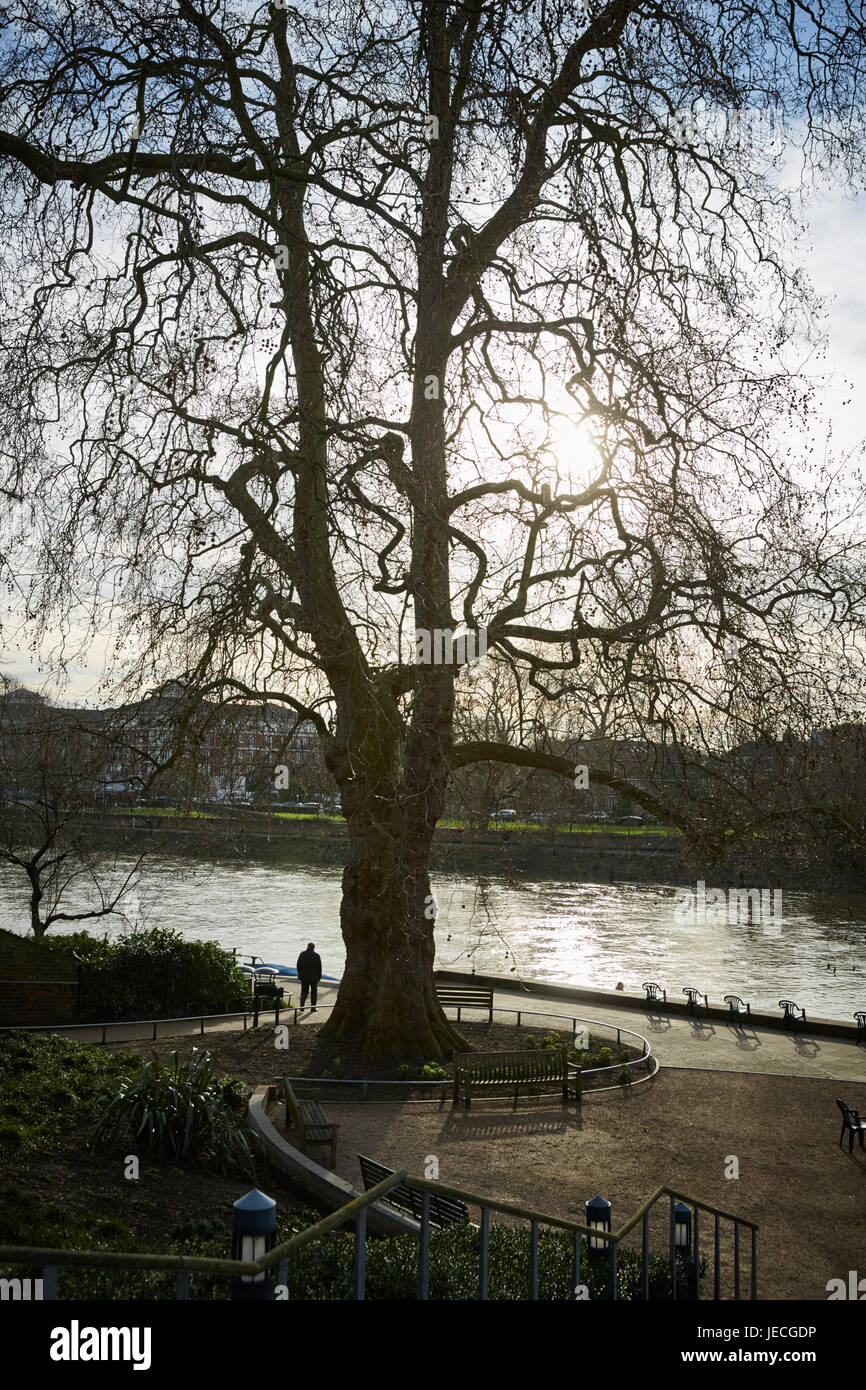 Riverfront Views, London, UK Stock Photo - Alamy