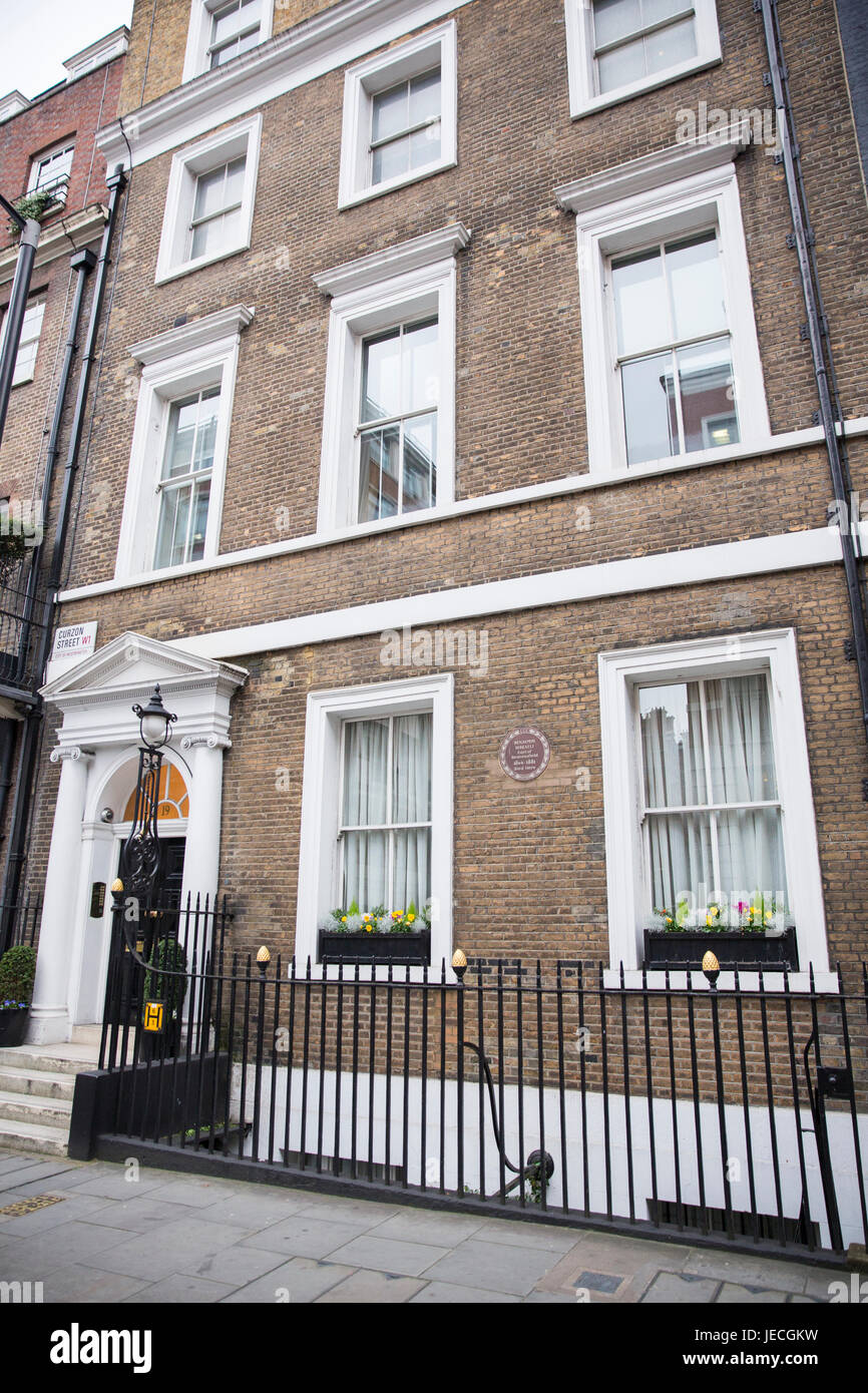 Curzon St, London, UK Stock Photo - Alamy