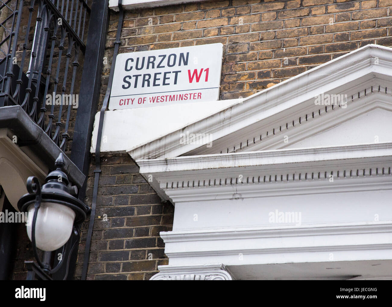 Curzon St, London, UK Stock Photo - Alamy