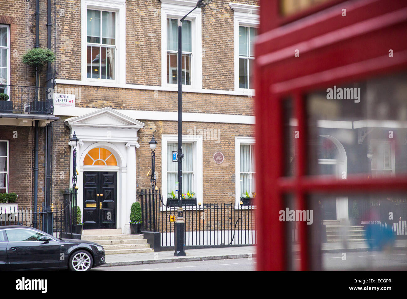 Curzon St, London, UK Stock Photo - Alamy
