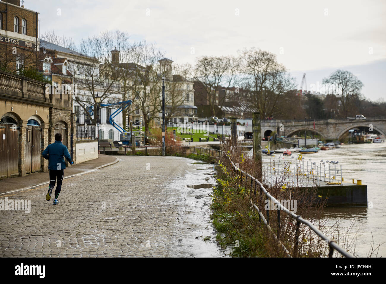 River Front Views in Richmond, London, UK Stock Photo - Alamy