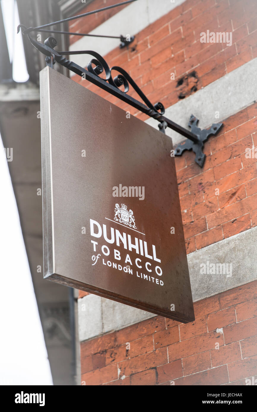 Dunhill, London, UK Stock Photo - Alamy