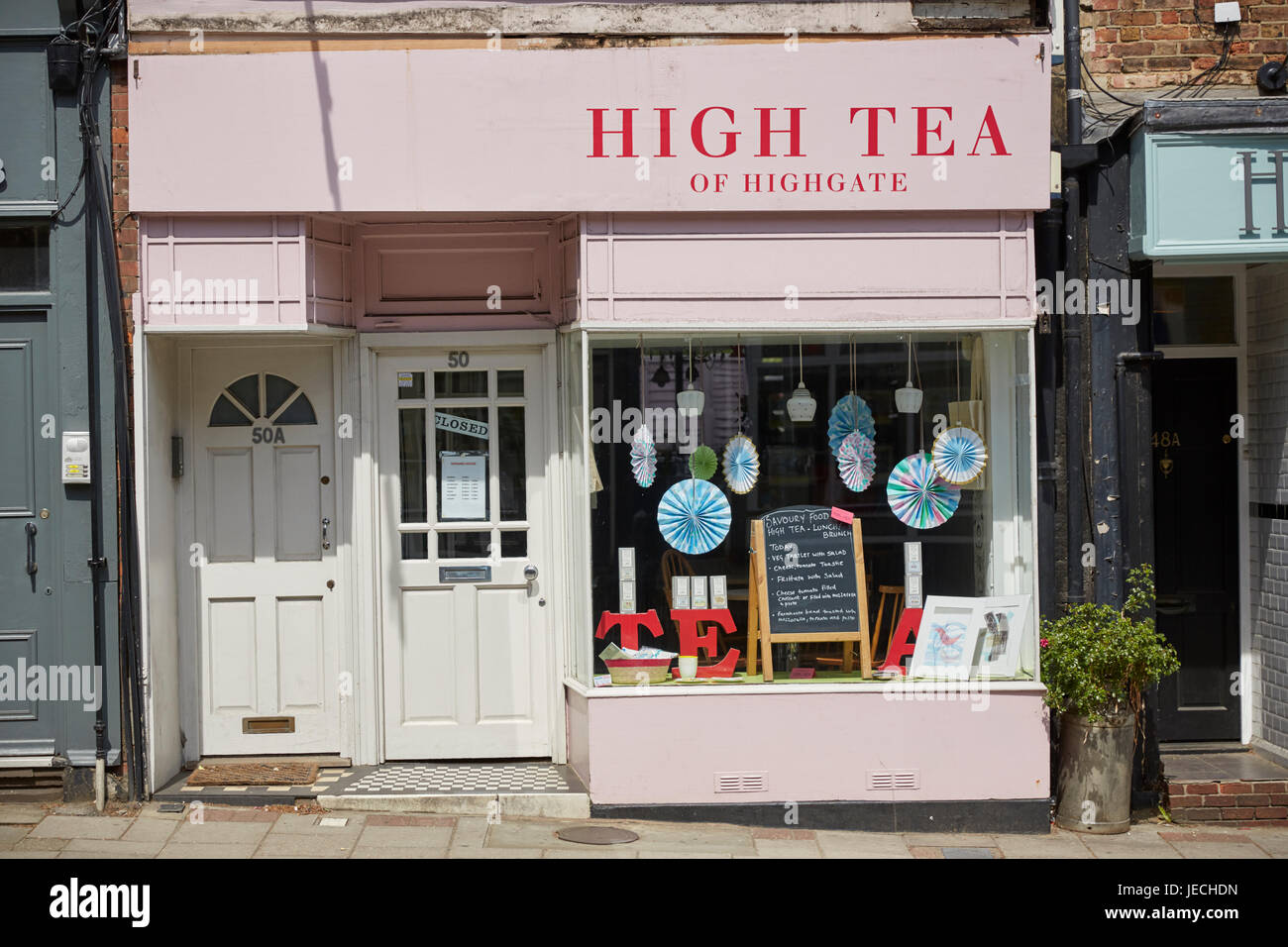 High Tea of Highgate, London, UK Stock Photo - Alamy