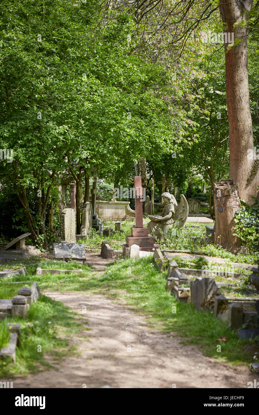 Cemetery street road sign hi-res stock photography and images - Alamy