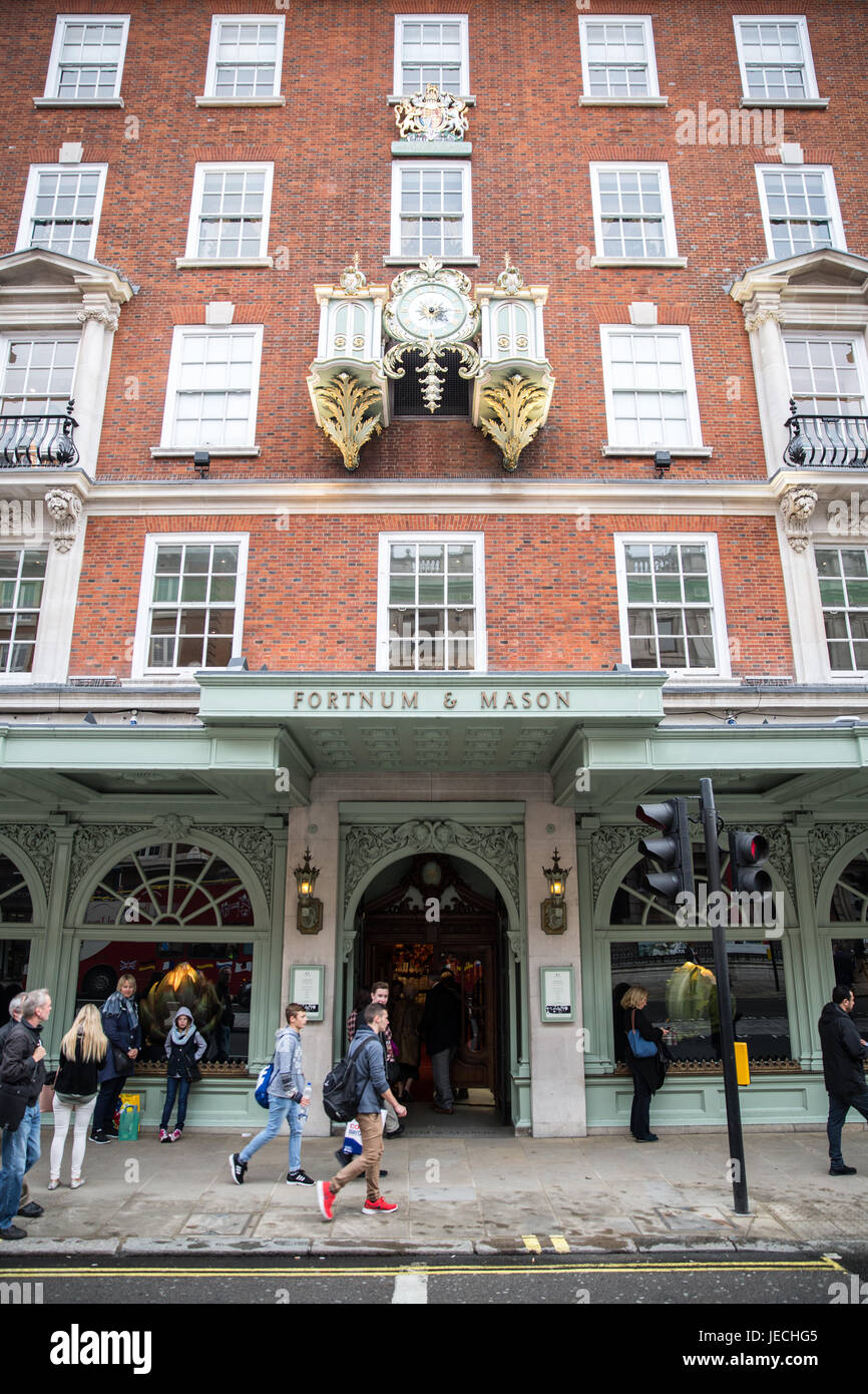 Fortnum & Mason, London, UK Stock Photo - Alamy
