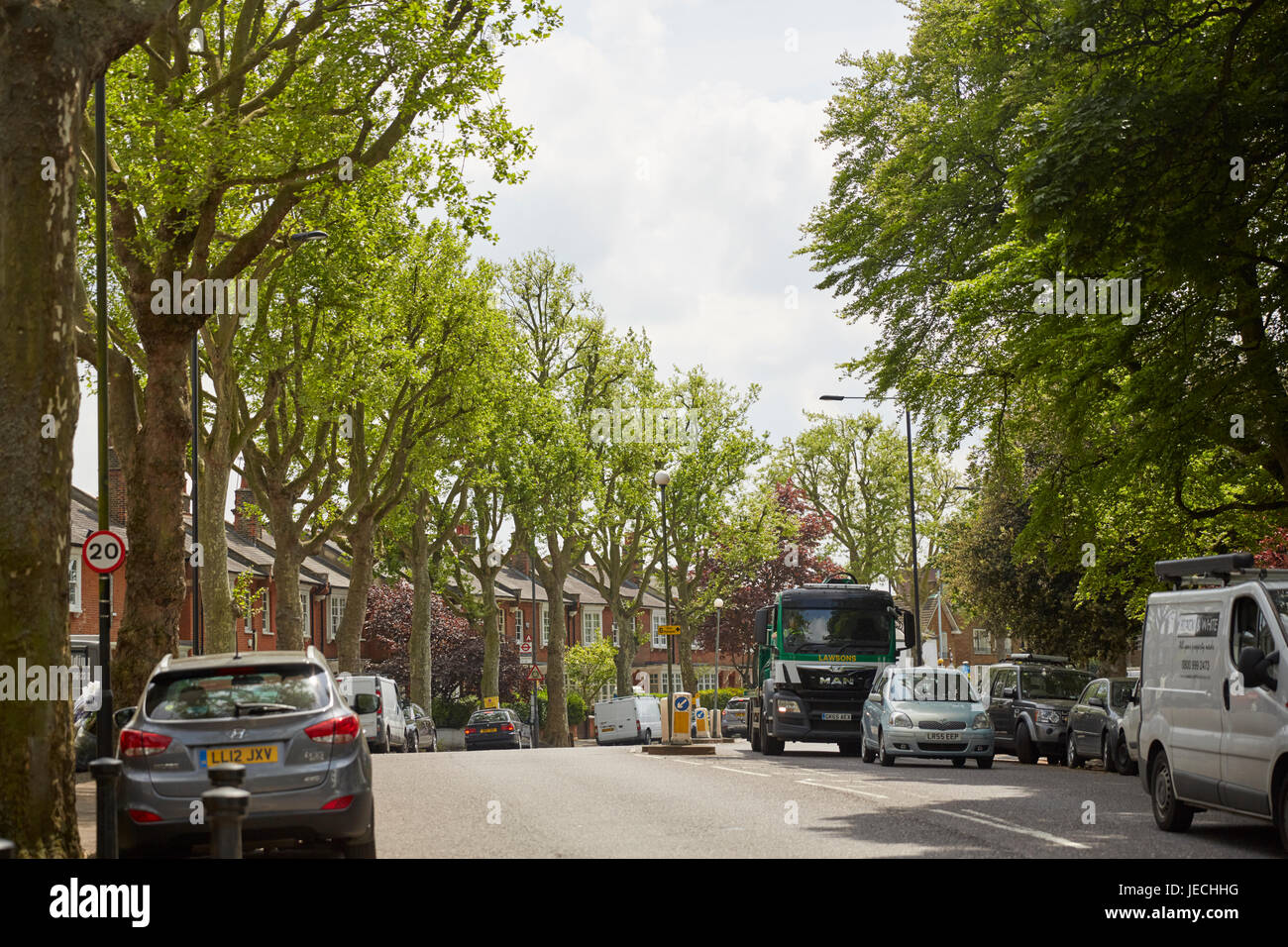 Areas Surrounding Highgate, London, UK Stock Photo - Alamy