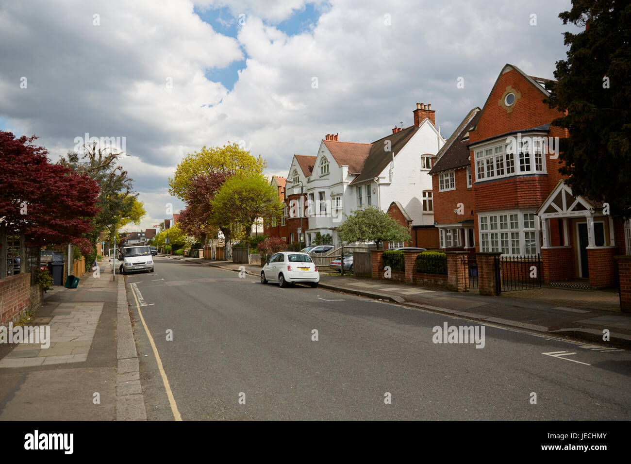 Belvedere Grove, London, UK Stock Photo - Alamy