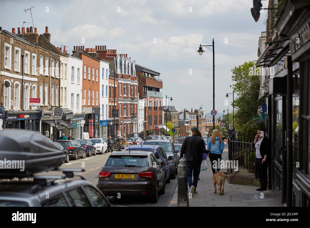 Highgate road sign hi-res stock photography and images - Alamy