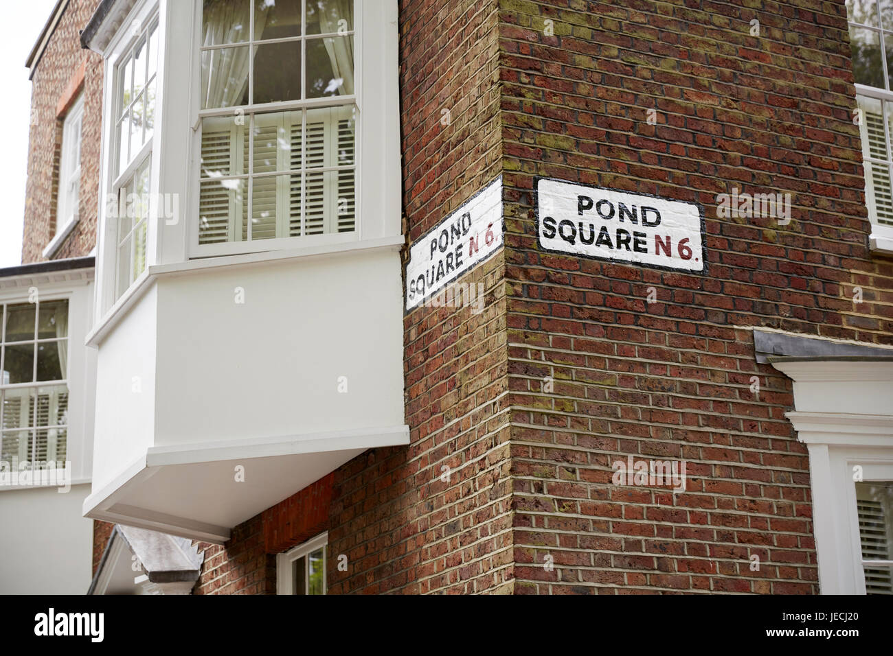 Pond Square, London, UK Stock Photo - Alamy