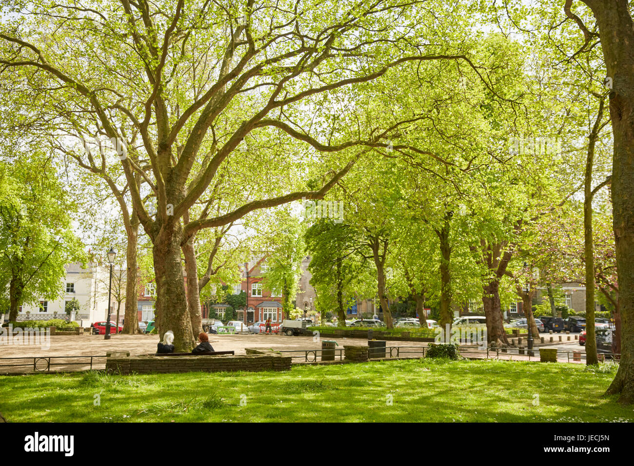Pond Square, London, UK Stock Photo - Alamy