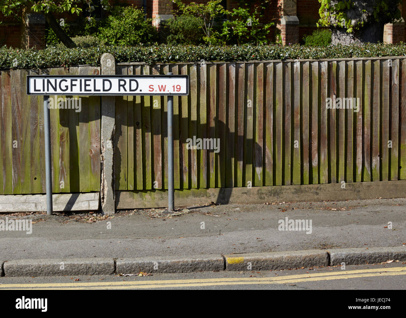 Lingfield Road, London, UK Stock Photo - Alamy