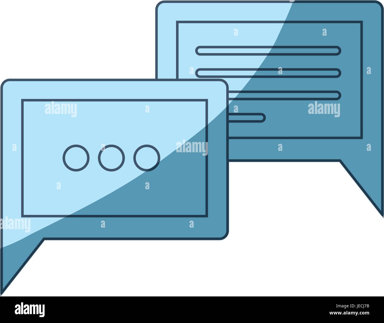 Blue silhouette shading cartoon hi-res stock photography and images - Alamy