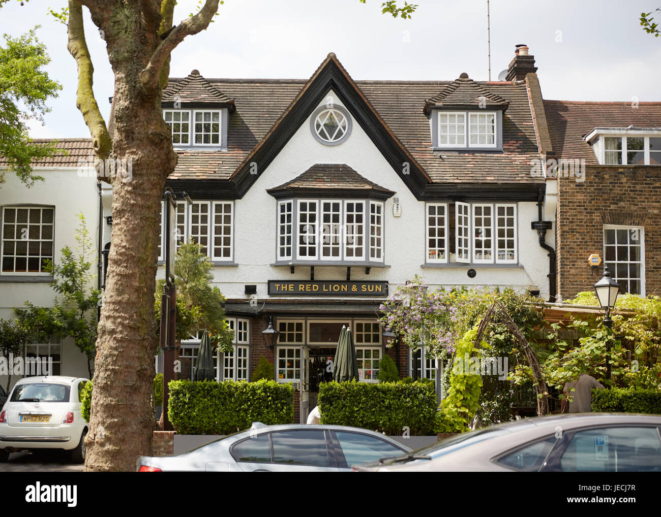 Red Lion & Sun, London, UK Stock Photo - Alamy