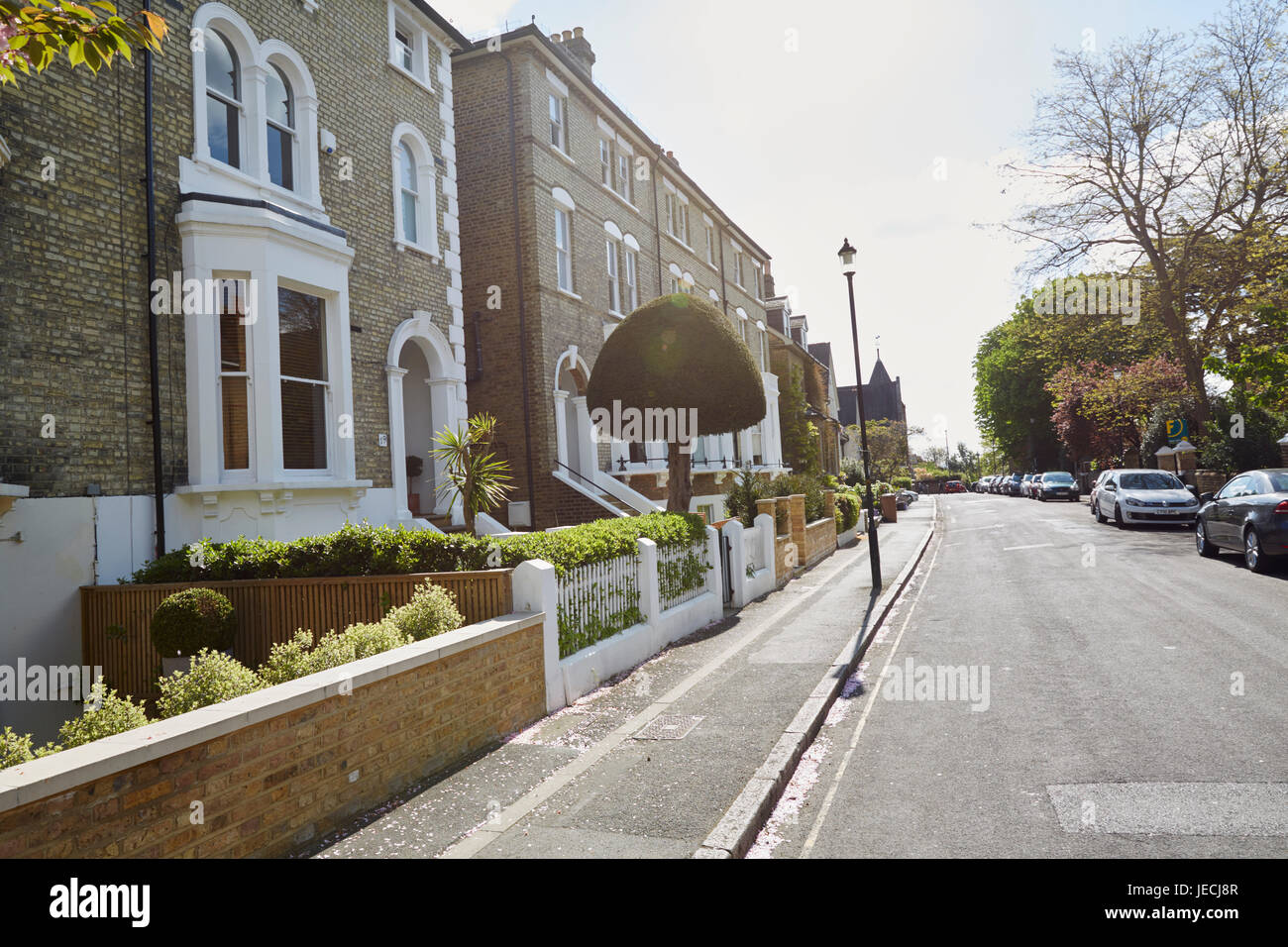 Lingfield Road, London, UK Stock Photo - Alamy