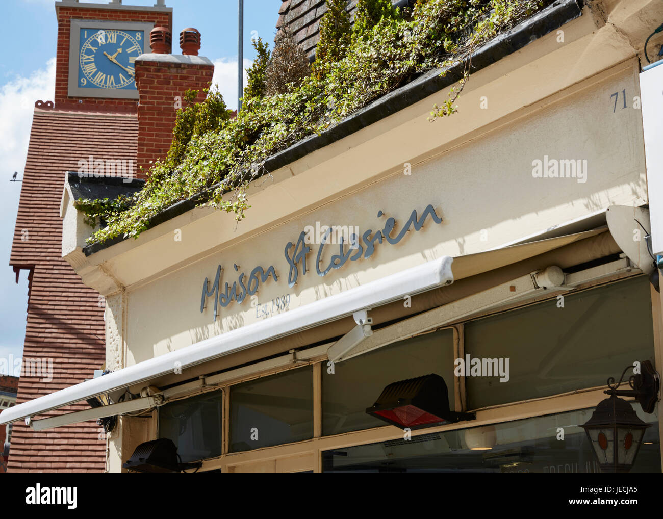Maison St Casssien, London, UK Stock Photo - Alamy