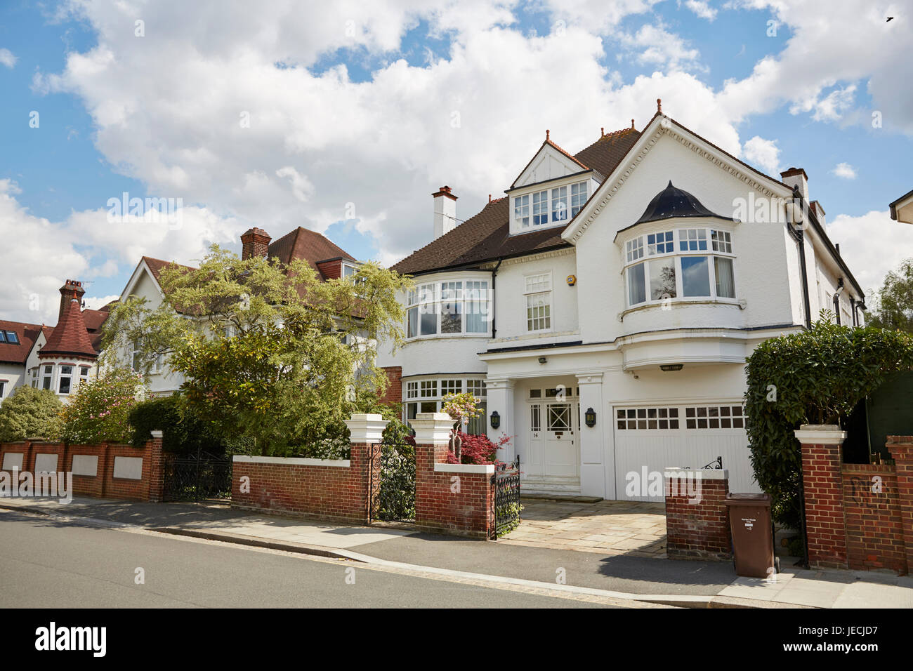 Marryat Road, London, UK Stock Photo - Alamy