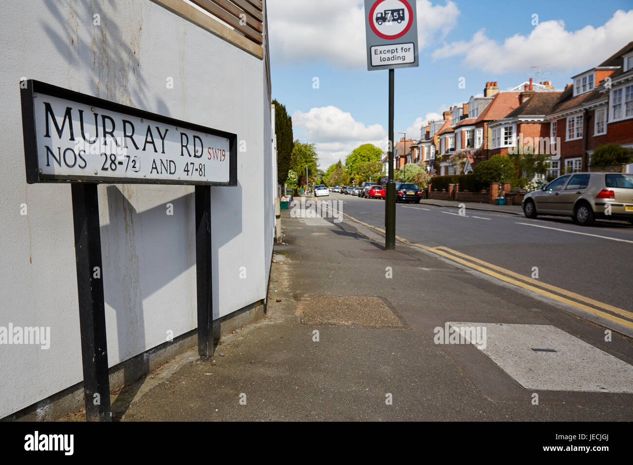 Murray Road, London, UK Stock Photo - Alamy