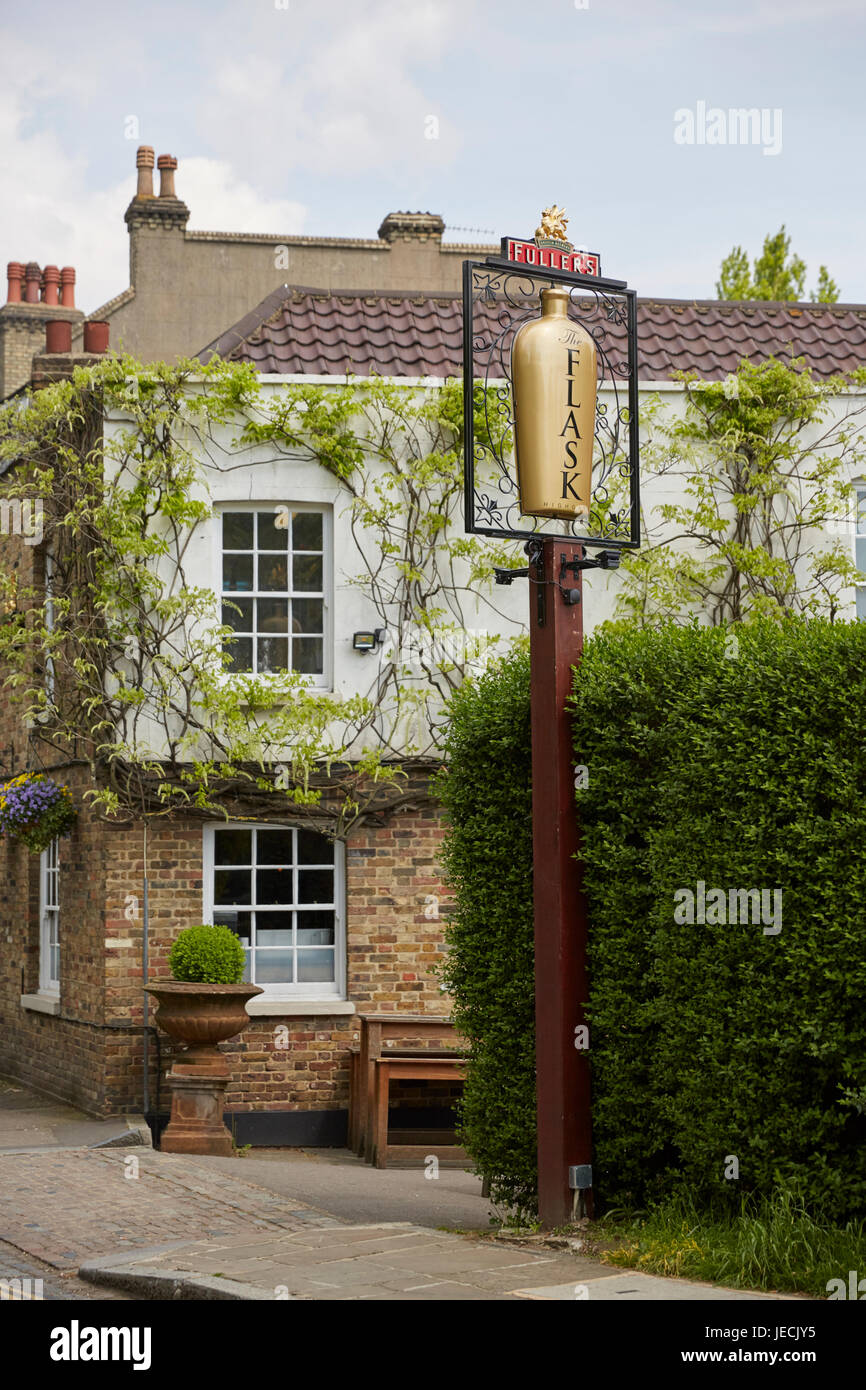 The Flask, London, UK Stock Photo - Alamy