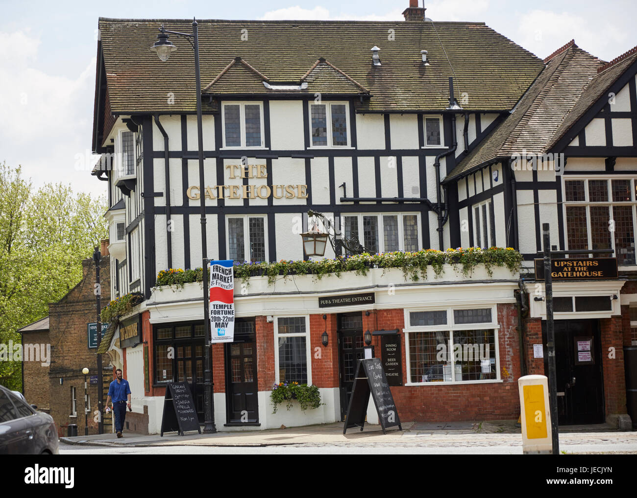 The Gatehouse, London, UK Stock Photo - Alamy