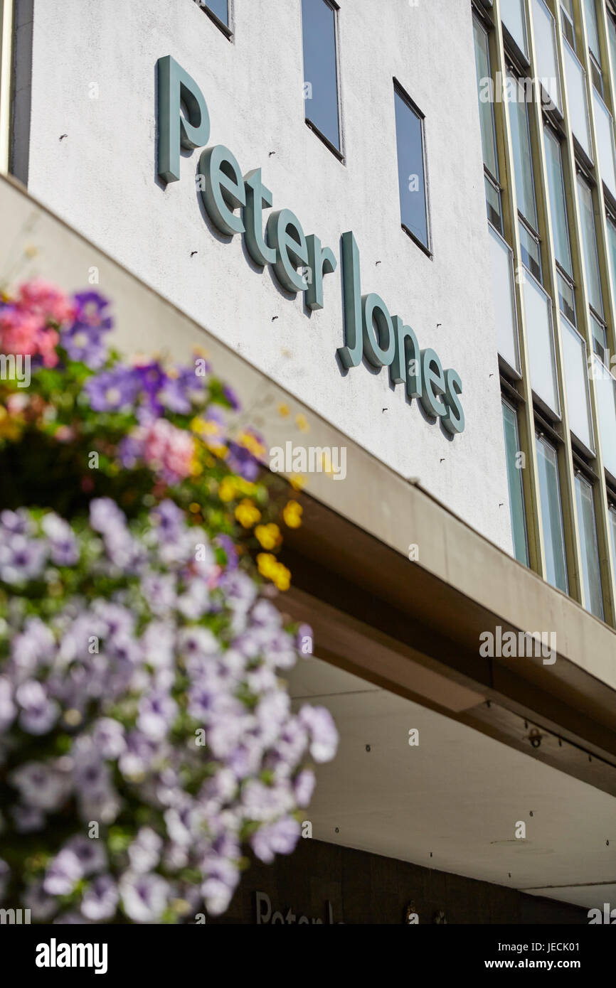 Peter Jones, London, UK Stock Photo - Alamy