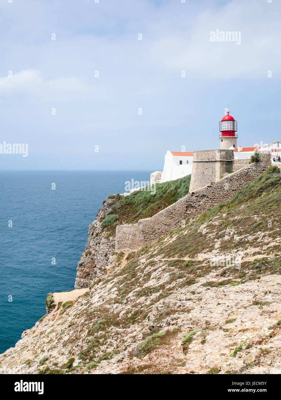 Travel to Algarve Portugal - lighthouse on cape St Vincent ( lighthouse ...