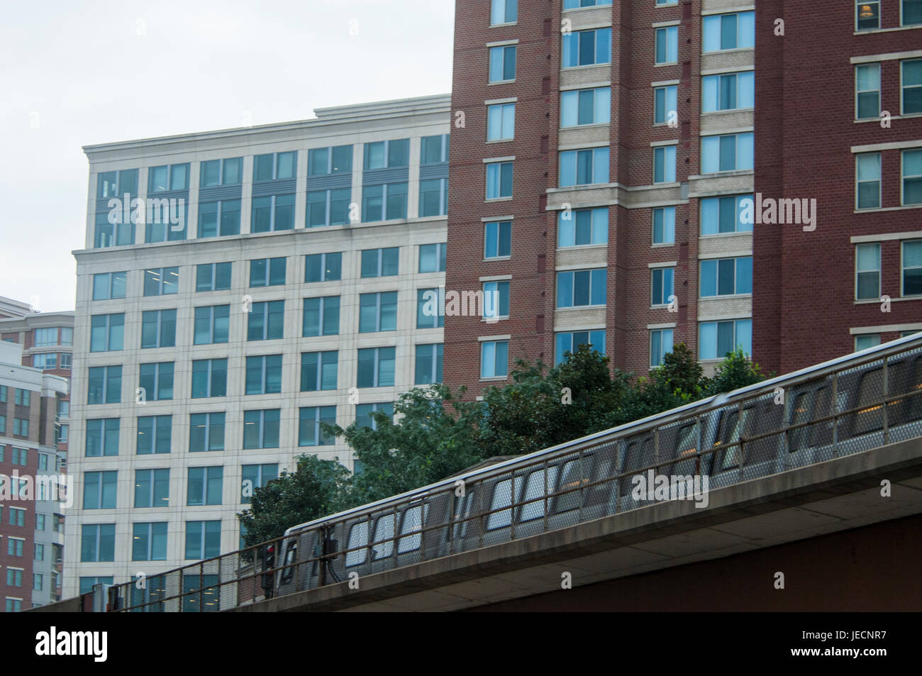 Silver Line Metro, Tysons Corner, Virginia Stock Photo - Alamy