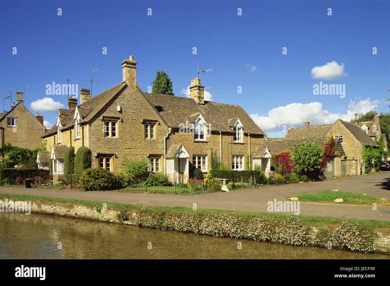 Great Britain, England, Gloustershire, Cotswolds, Upper Slaughter ...