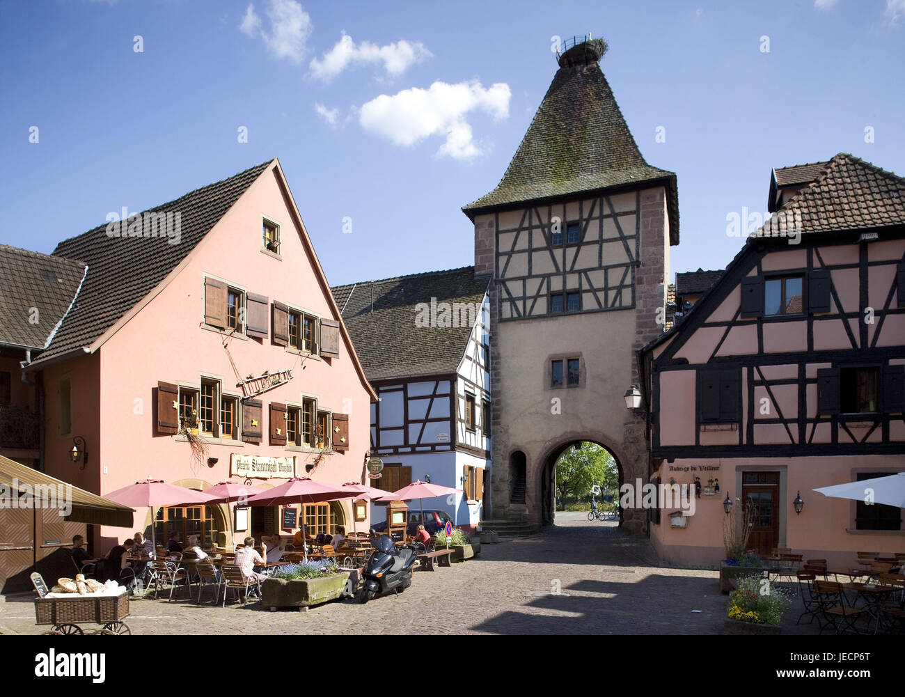France, Alsace, home Turck, untergoal, marketplace Stock Photo - Alamy