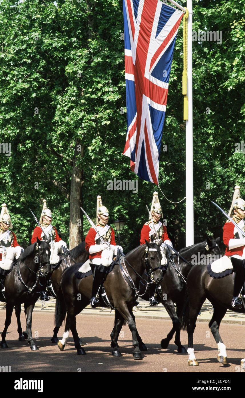 Great Britain, London, save, Horse Guards, England, capital, person ...
