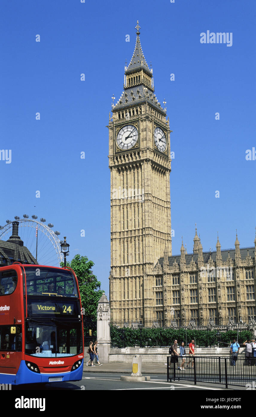 Great Britain, England, London, Houses of Parliament, Westminster, Big ...