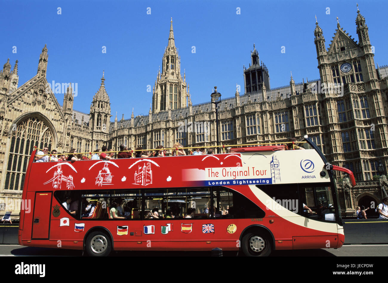 Great Britain, England, London, Houses of Parliament, Westminster ...