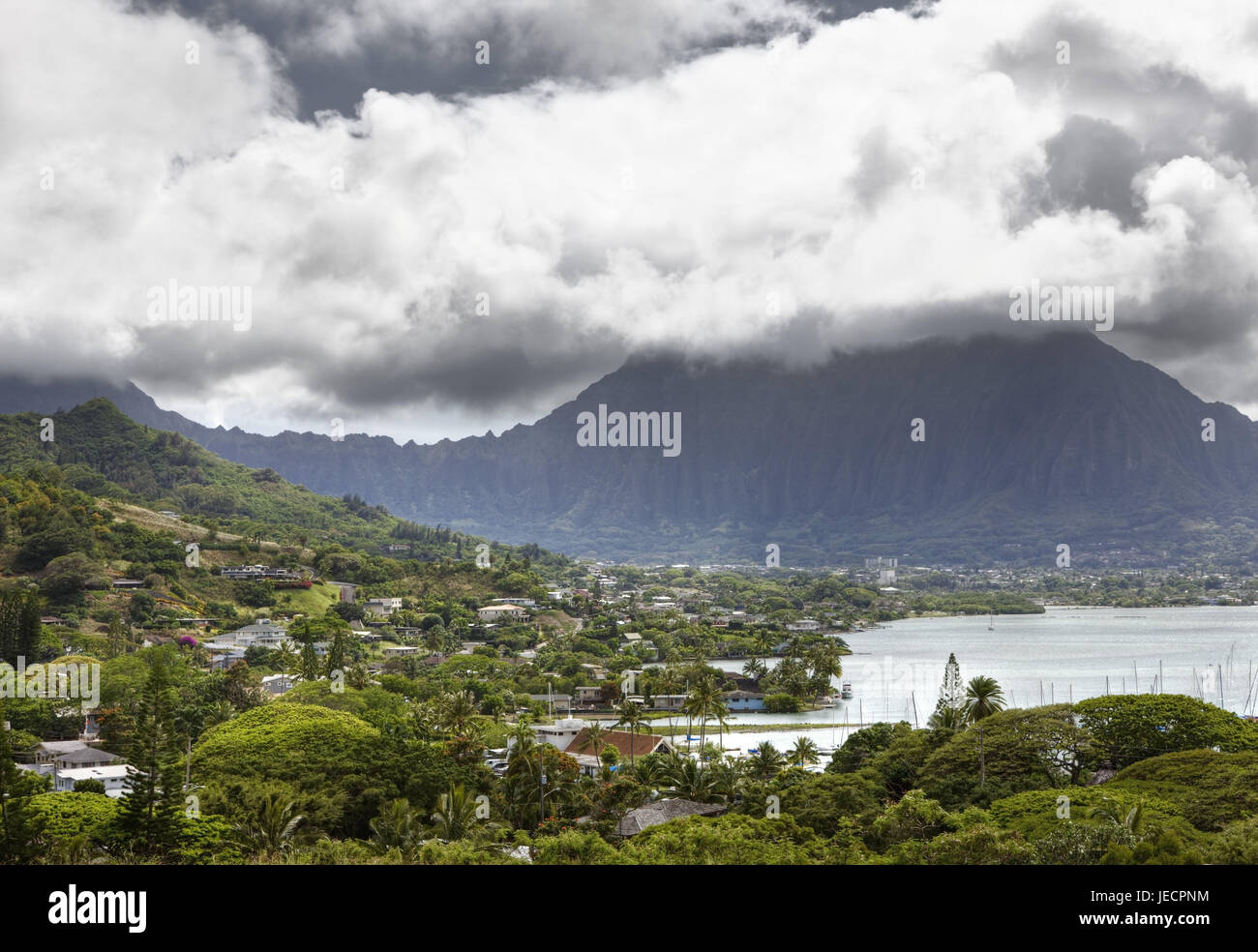 Kaneohe, Hawaii, Oahu, the USA Stock Photo - Alamy